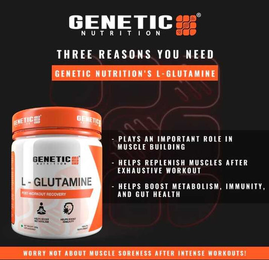 Understanding the benefits of Glutamine – Genetic Nutrition