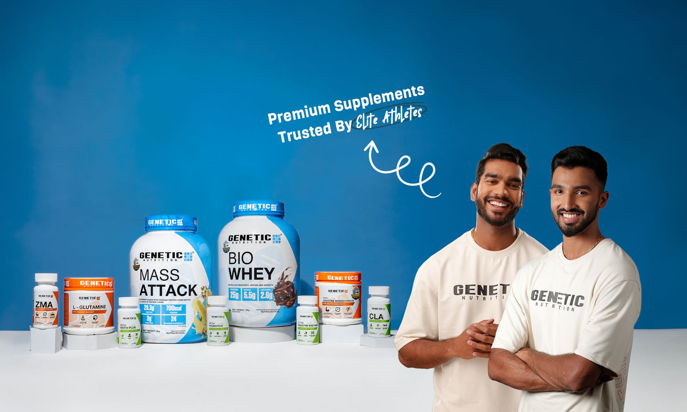 Genetic Nutrition | India's Best Whey Protein, Sports & Nutra Products
