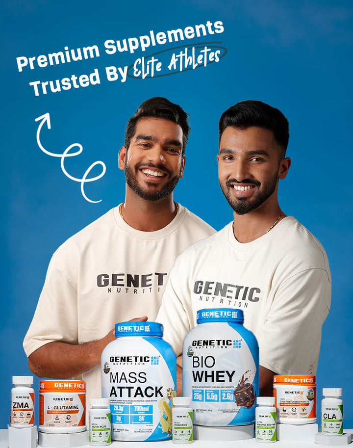 Genetic Nutrition | India's Best Whey Protein, Sports & Nutra Products