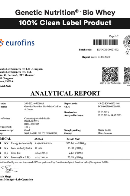 Buy Bio Whey Protein - The Best Grass-Fed Whey Protein – Genetic Nutrition