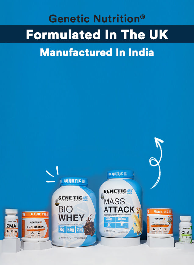 Genetic Nutrition | India's Best Whey Protein, Sports & Nutra Products