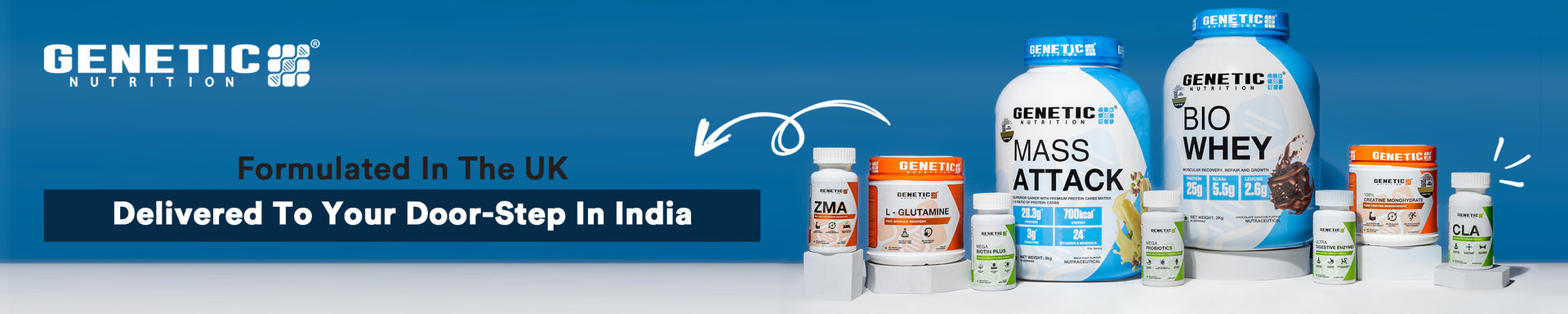 Genetic Nutrition - Premium Sports and Health Supplements