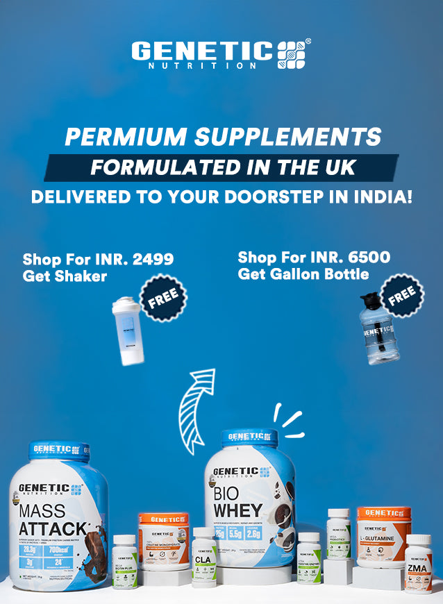Genetic Nutrition | India's Best Whey Protein, Sports & Nutra Products