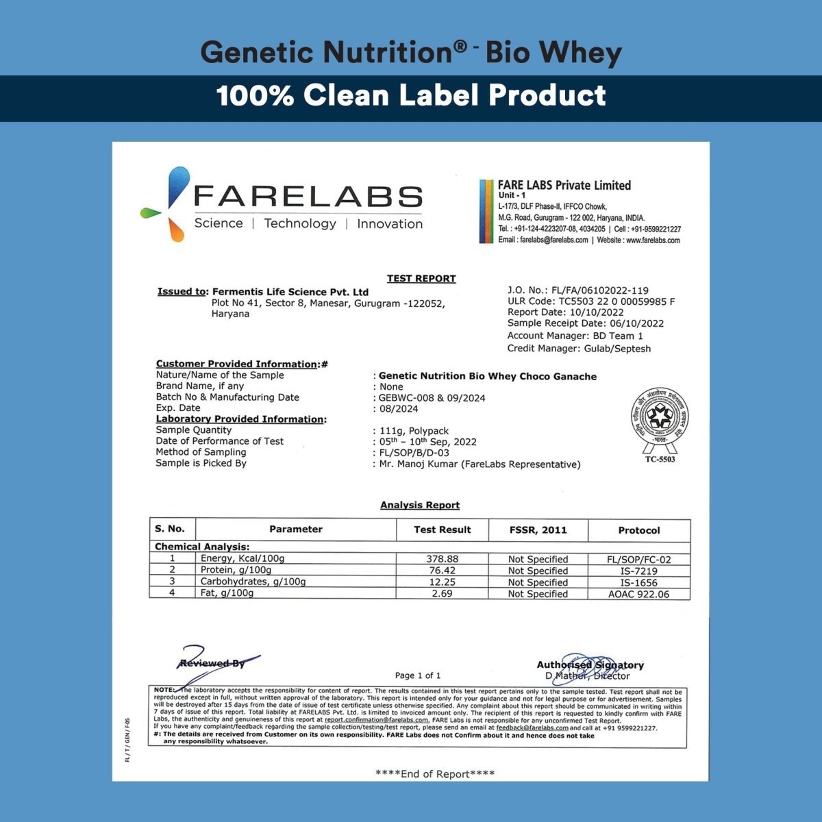 Buy Bio Whey Protein - The Best Grass-Fed Whey Protein – Genetic Nutrition