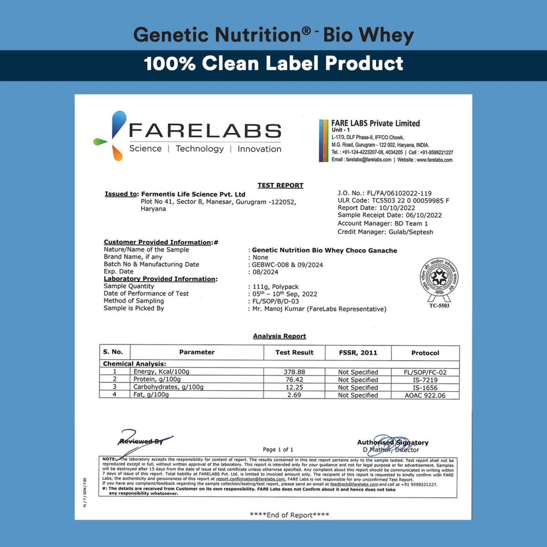 Buy Bio Whey Protein - The Best Grass-Fed Whey Protein – Genetic Nutrition