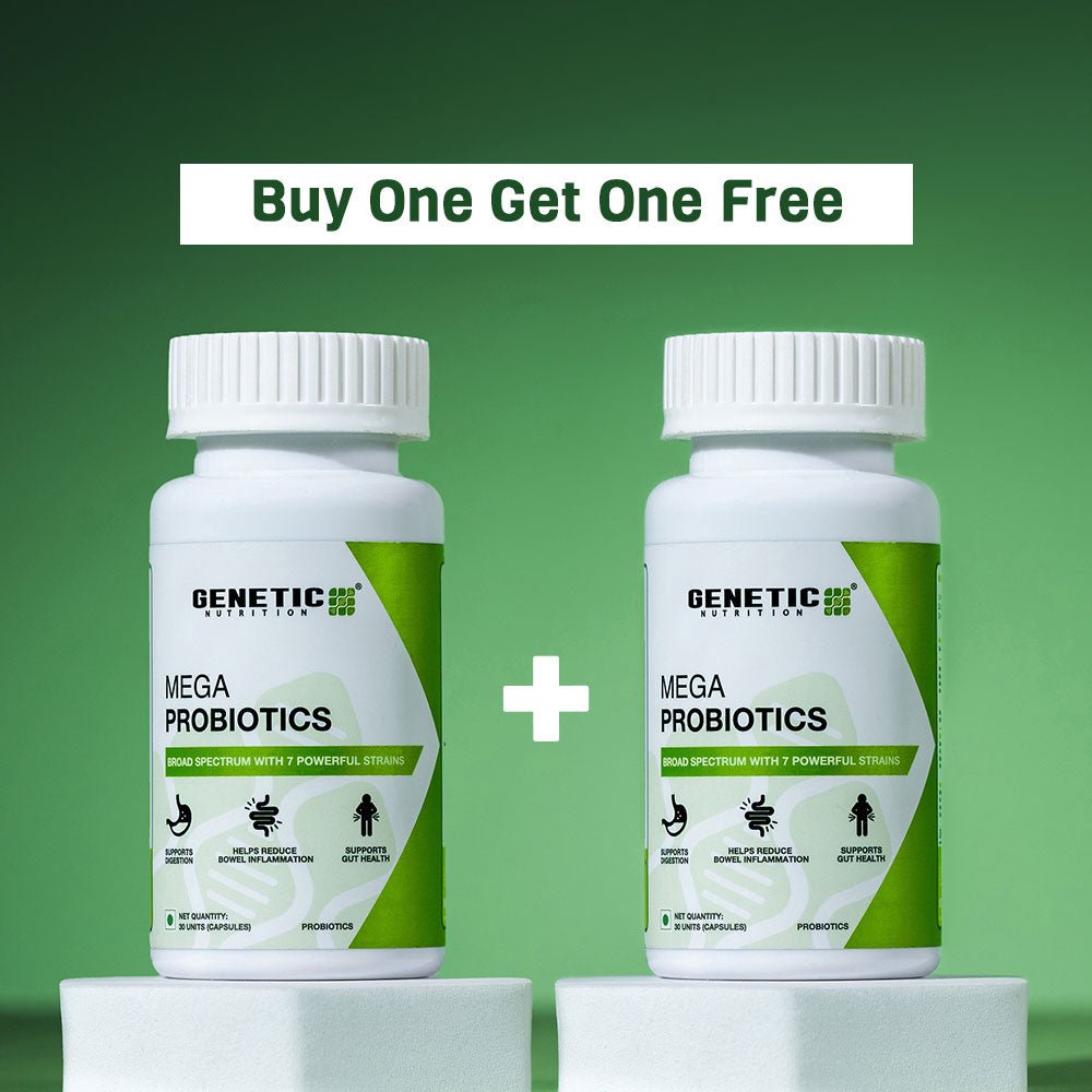 Buy Mega Probiotics Capsules - The Best Gut Health Supplement – Genetic ...