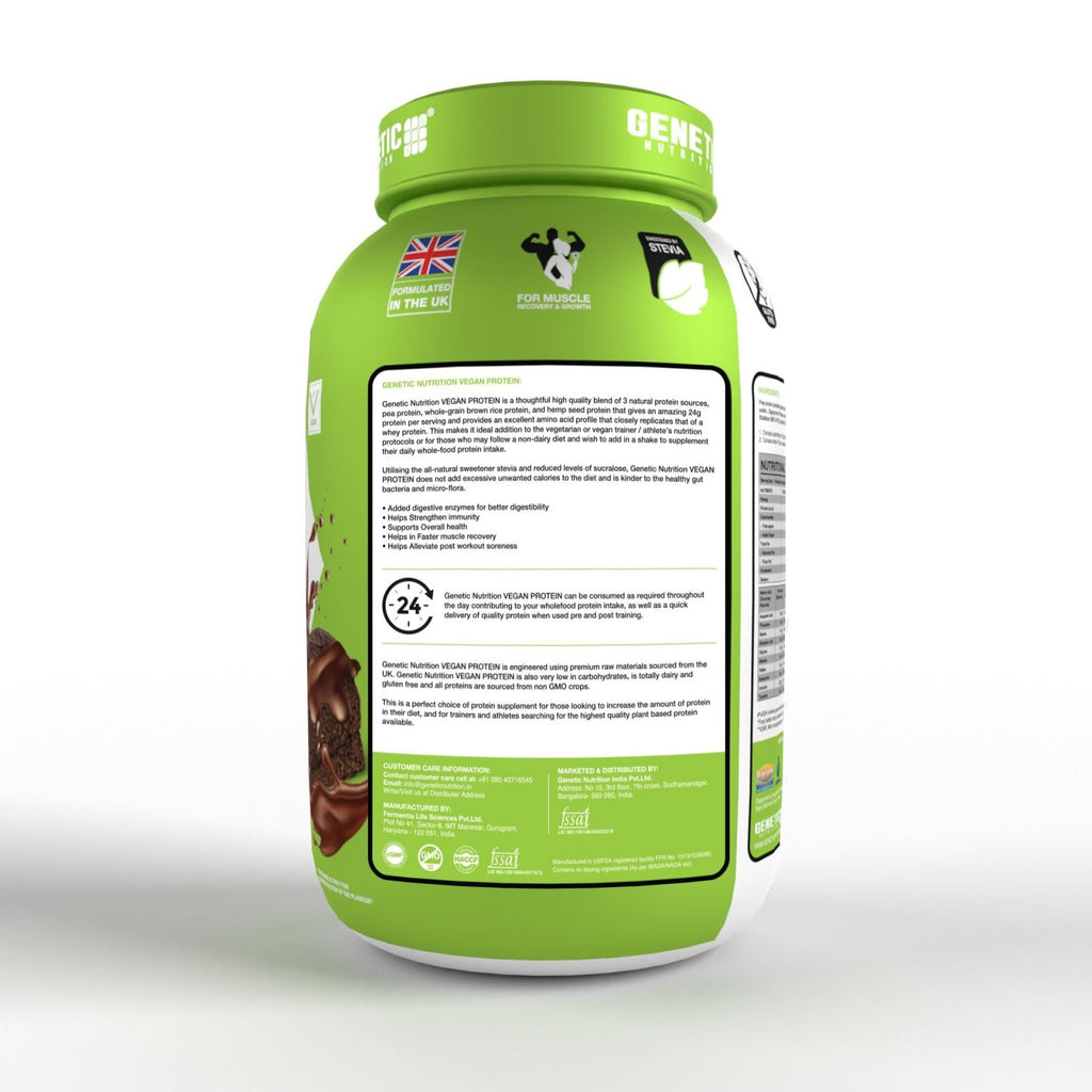 Buy Vegan Protein - Plant-Based Protein Supplement Choice – Genetic ...